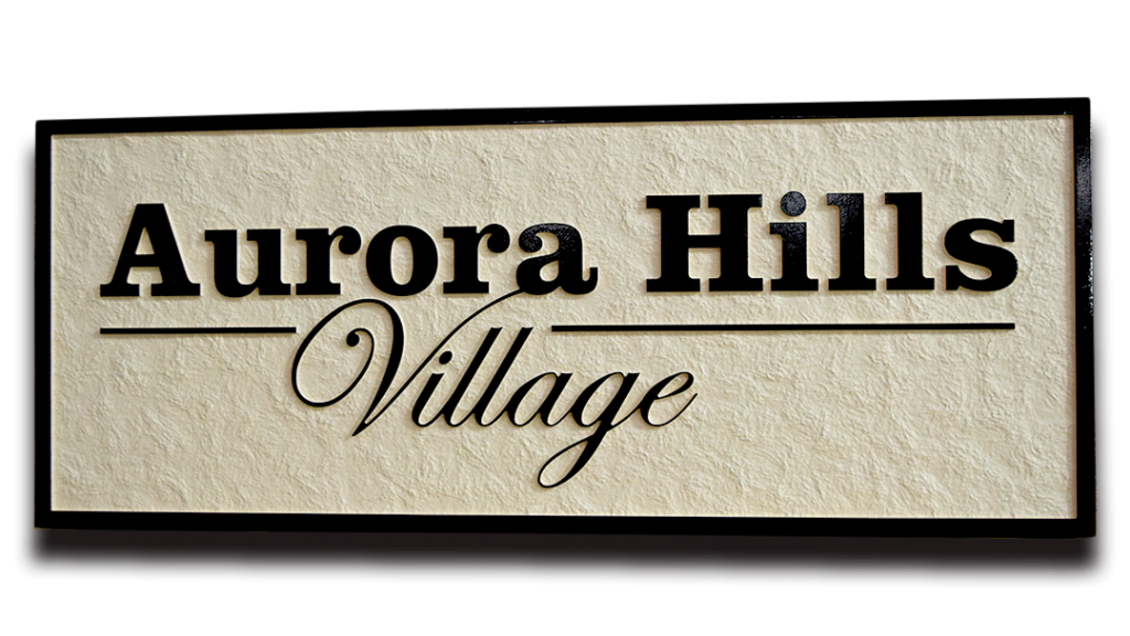 specialty-hdu-sign-sandblasted-pebble-texture | HDUsigns.com